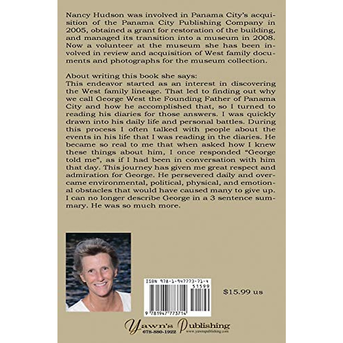 George Mortimer West, His Path in History