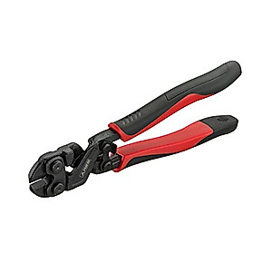 ARES 70664-8-Inch Mini Bolt Cutter - Chrome Moly Steel Construction & Induction Hardened Cutting Edges - Designed for Heavy Duty Wire, Bolt, Nail & Rivet Cutting
