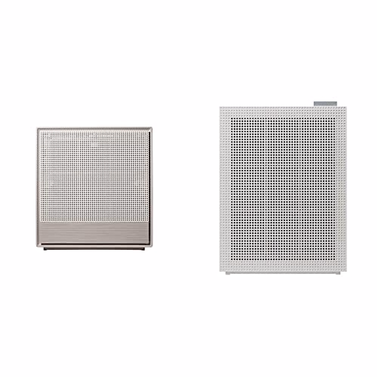 Coway Airmega 250 Smart Air Purifier (Covers 930 sq. ft.) & Airmega 150 True HEPA Purifier with Air Quality Monitoring and Auto Mode, Filter Change Indicator, Dove White