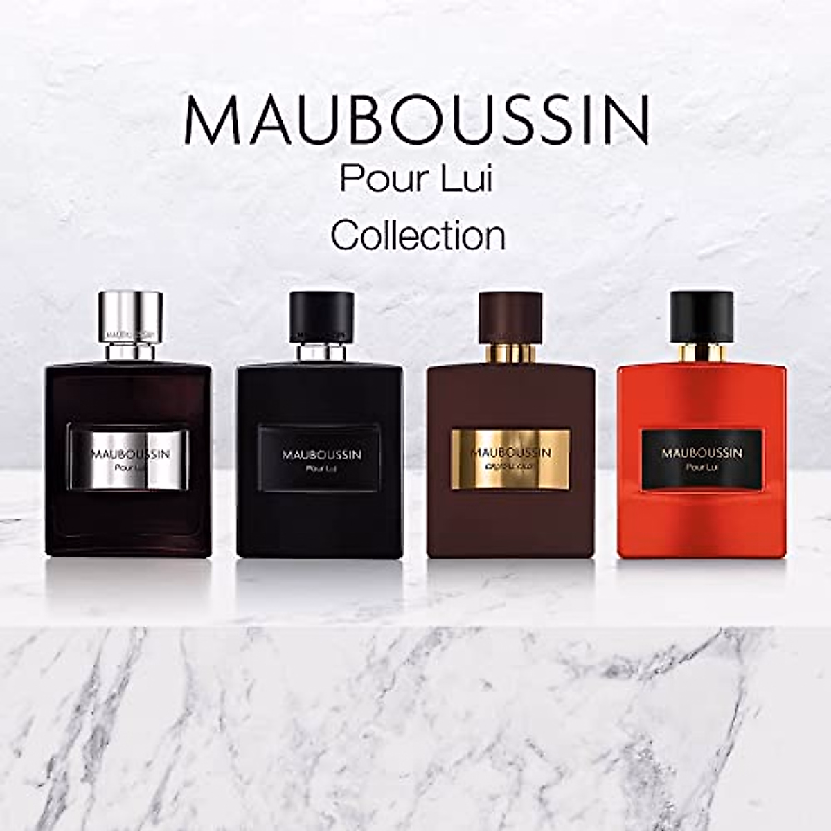 Mauboussin - Pour Lui Cristal Oud 100ml (3.3 Fl Oz) - Eau de Parfum for Men - Oriental Scent