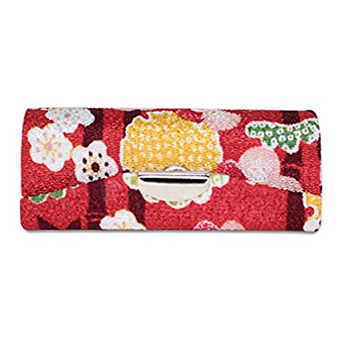 Set of 12 ~ Cute Japanese Flower Style Lipstick Case Holder w a Little Mirror