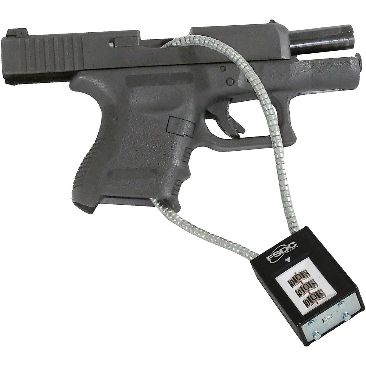 FSDC (Firearm Safety Devices – FSDC-CL1996RCB 14" Combination Cable Gun Lock - California DOJ Approved Lock - Scratch-Resistant Paint Finish – 3-Pack