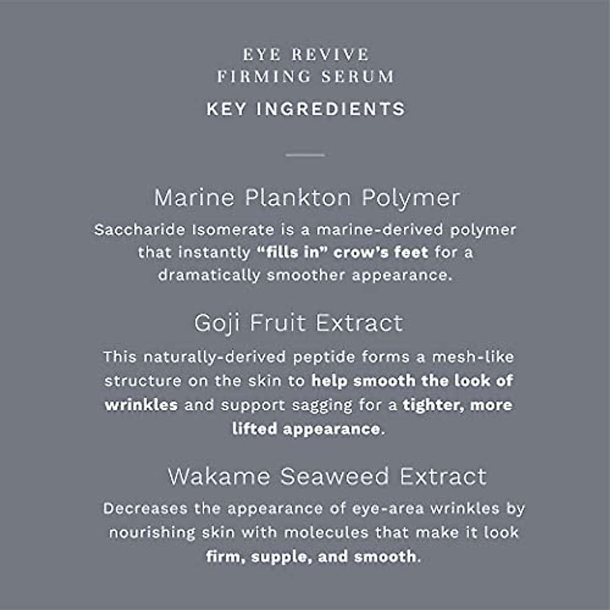 City Beauty Eye Revive Firming Serum - Anti-Aging Eye Treatment - Firm, Tighten, & Hydrate - Natural Solution For Sagging Skin & Under-Eye Wrinkles - Cruelty-Free Skin Care