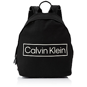 Calvin Klein Landon Zip Around Backpack, Black Combo,One Size