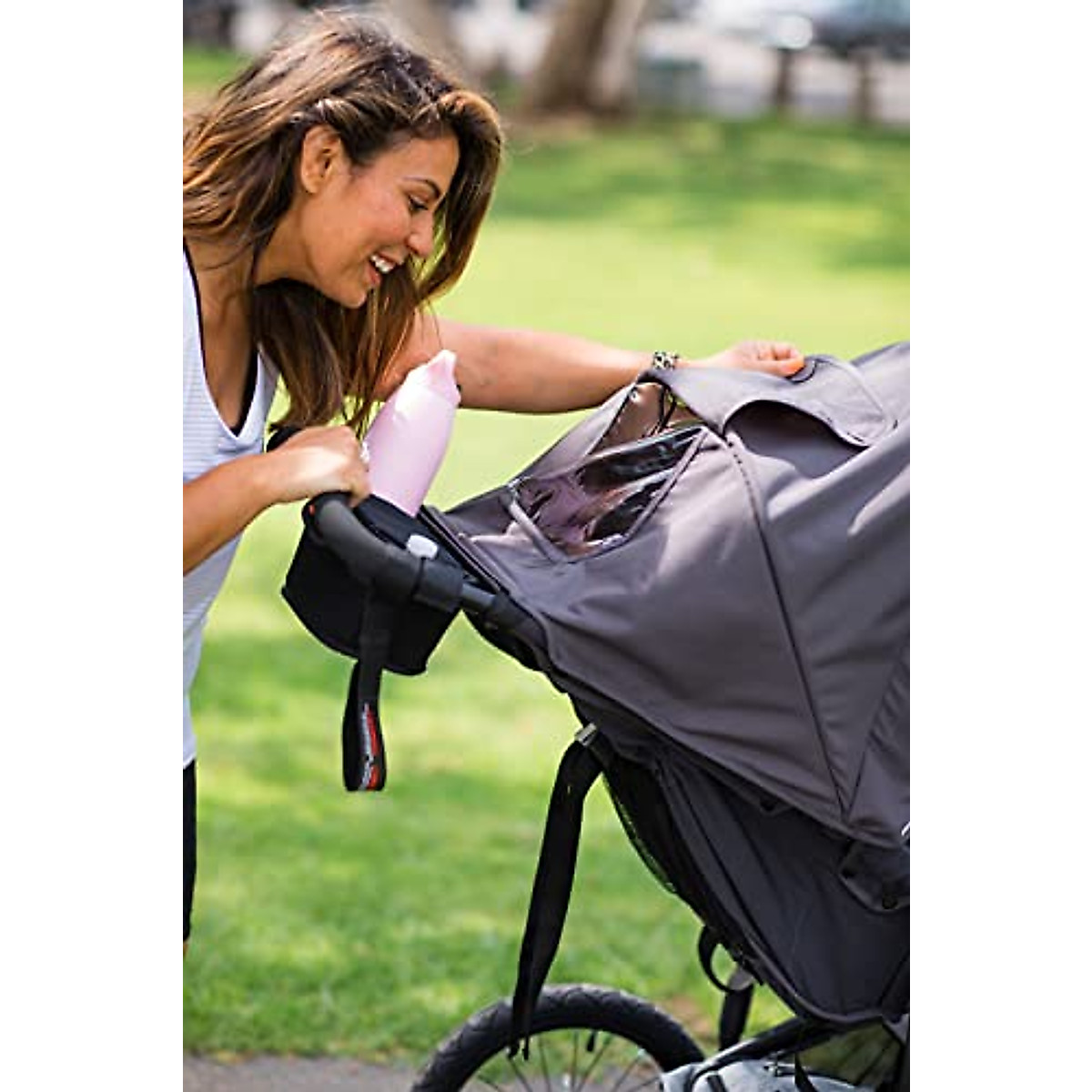 Joovy Zoom Lightweight Jogging Stroller, Jet