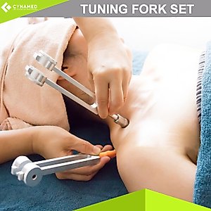 Cynamed Diagnostic Tuning Fork Set with Buck Hammer