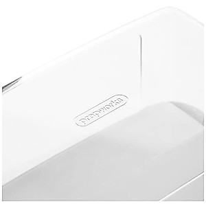 Progressive International Cheese ProKeeper BPA-Free Plastic Meal Holder, 8.75 in L x 3.6 in H x 4.75 in D, Ideal for Maintaining Fridge Organization