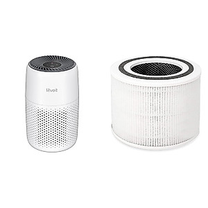 LEVOIT Air Purifiers for Bedroom Home & Core P350 Air Purifier Replacement Filter, 3-in-1 Pet Allergies, New Fine Non-Woven Fabric Pre, Odor Eliminator with ARC Formula, Core P350-RF, 1 Pack