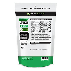 VETRISCIENCE NuCat Multi Vitamin for Cats, 30 Chews - Complete MultiVitamin Supports Skin and Coat, Immune System, Eye Sight and Everyday Wellness