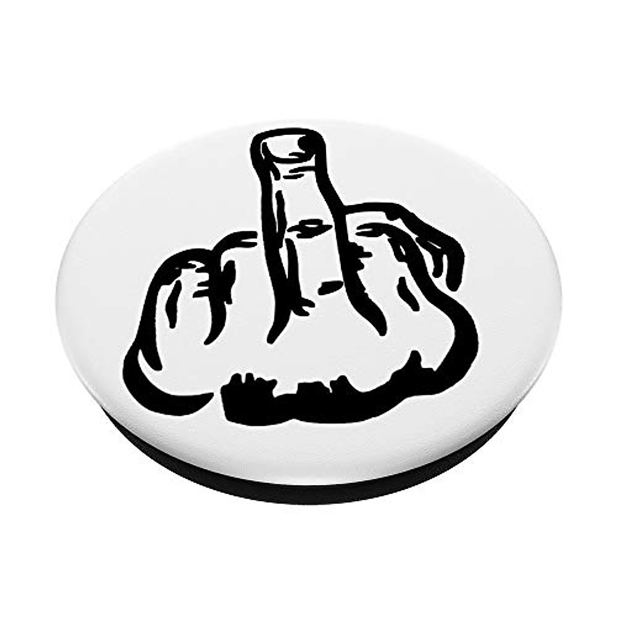 Fuck Off - Middle Finger Phone Popper PopSockets PopGrip: Swappable Grip for Phones & Tablets