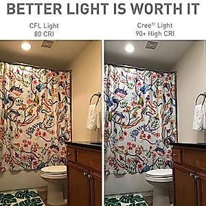 Cree Lighting BR40 120W Equivalent LED Light Bulb, Bright White (3000k), Dimmable, Exeptional Light Quality