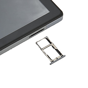 Honio Tablet PC, 10.1 Inch Tablet Support FM GPS Dual Camera 1920x1200 IPS 2 in 1 with Keyboard for Viewing (Grey)