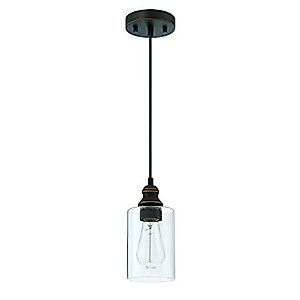 WISBEAM Pendant Lighting Fixture, Hanging Ceiling Lights with E26 Medium Base Max. 60 Watts, ETL Rated, Bulbs not Included, 3-Pack