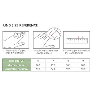 BABAMIA Size 8 Rings Evil Eyes Rings for Women&Men 925 Sterling Silver Personalized Rings Paved with Cubic zirconia Stackable Multiple Sizes Band Ring