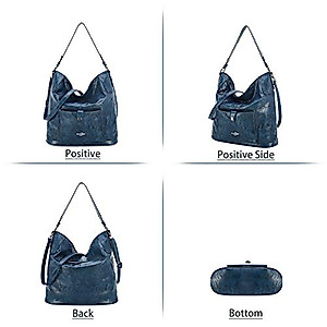 Handbags for Women Large Leather Ladies Hobo Bag Fashion Handbag Wallet Shoulder Bag