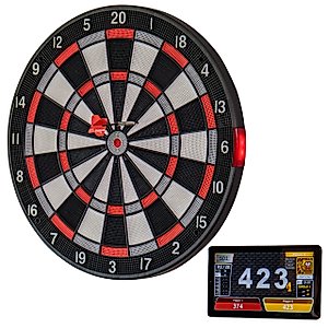 Arachnid SDB1000 Soft Tip Dartboard with Online Gameplay and Full Color Scoring and Animation, Black (SDBA1000ARA)