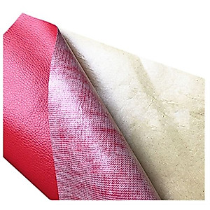 NW 54.0" x 39.4" Leather Repair, Sofa Leather Repair, Car Seat Leather Repair Patch-Adhesive Backing-First Aid for Sofa Car Seat (Dark Brown)