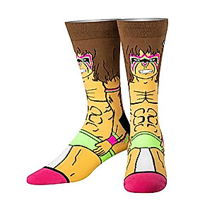 Odd Sox Men's Ultimate Warrior (360 Knit), Multi, Sock Size:10-13/Shoe Size: 6-12