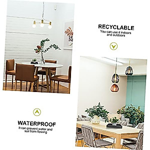 Yardenfun 2pcs Resin Planter Tray Flower Pot Base Plant Tray Pot for Plants Large Resin Tray Plant Pot Saucer Flower Pots Plant Flower Pot Water Trays Bonsai Flower Pot Stand