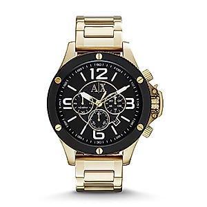 Armani Exchange Men's AX1511 Gold Watch