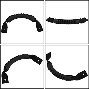 Tbest Suitcase Handle Replacement,Kayak Carry Handle Black Durable Boat Canoe Handle Replacement Accessory Kit for Kayaks Suitcase Luggage Surfboard Maniglia Rainbow Kayak Handles Replacement