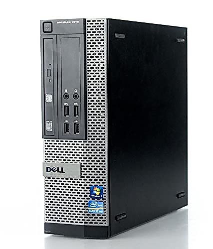 Dell Optiplex 7010 Desktop PC - Intel Core i5, 8GB, 250GB, DVD Windows 10 Pro(Renewed)
