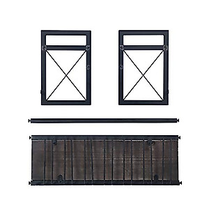 MBQQ Industrial Wine Racks Wall Mounted with Stemware Racks,23.6in Rustic Metal Hanging Wine Holder,Bottle Holder with 7 Stem Glass Holder,Metal&Wood Shelves Home Decor Wall Shelf