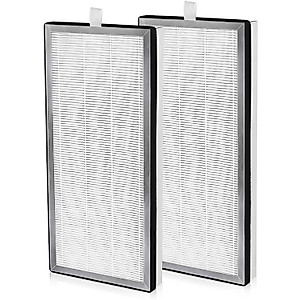Fette Filter - True HEPA Replacement Filter, Compatible with MA Air Purifier 40 Series, 3-stage Pre-filter, H13 True HEPA and Activated Carbon Filter Set, (2- Pack)