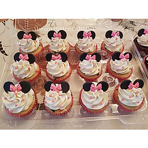 LAMXTX Mini Bow Silicone Fondant Mold Bowknot Candy Chocolate Mold Cake Cupcake Decoration For Birthday Party