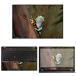 Decalrus - Protective Decal Frog Skin Sticker for Lenovo ThinkPad P53 (15.6" Screen) case Cover wrap LEthnkpd15_P53-86