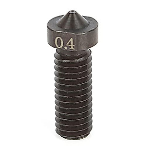 3D Printer Accessories V6 Hardened Steel 0.4/1.75mm High Temperature Filament J-Head 3D Printer Parts 3D Printer Controllers ( Size : 0.4-1.75 3pcs )