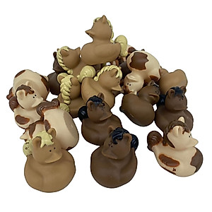 Buck Buck Bronco Rubber Horse Ducks | 20 Pack 1.75x2.25” | Horse Figurine Car Game for Bucking Broncos Buck Yeah! #BuckBuckBronco #BuckYeah Grill You’ve Been Bucked Cards Tags