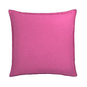 Sherry Kline Frisco Linen Decorative Pillow, 20" x 20", Pink