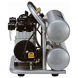 CALIFORNIA AIR TOOLS CAT-4620AC 4GAL 2HP Twn Compressor, Silver