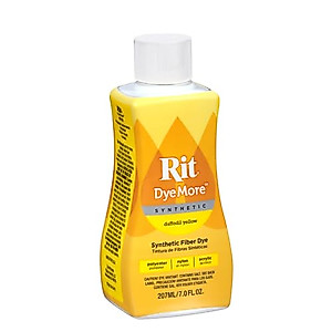 Rit DyeMore Liquid Dye, Daffodil Yellow 7 Fl Oz (Pack of 1)