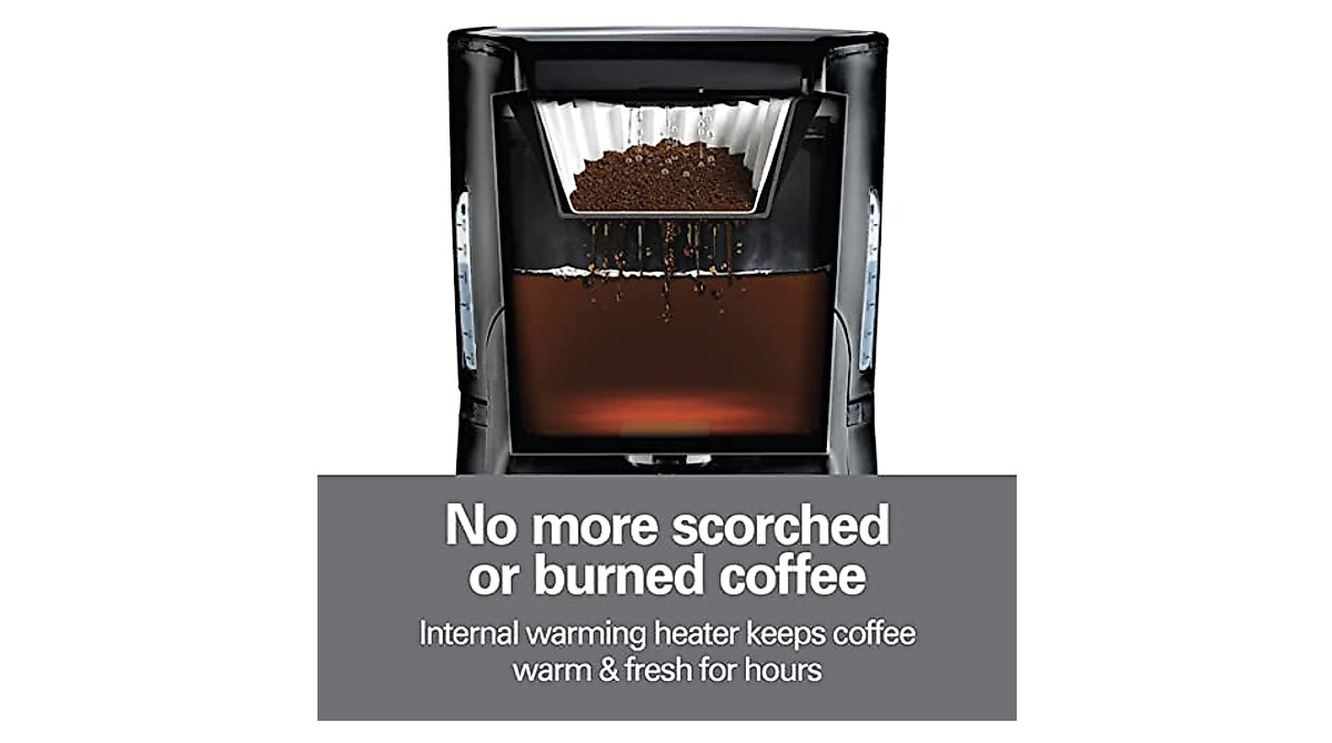 Hamilton Beach Programmable Dispensing Coffee Maker with 12 Cups