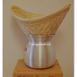 Thai Lao Sticky Rice Steamer Pot and Basket Cook Kitchen Cookware Tool