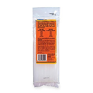 Gorilla Hot Glue Sticks, Mini Size, 8" Long x .27" Diameter, 25 Count, Clear, (Pack of 3)