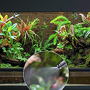 MRREPTILE Reptile Mister, Misting System for Reptiles Terrarium, Mister for Chameleon Turtle Lizard, MS200 Mister New Version, Tank Mister