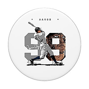 Aaron Judge Number Portrait Baj New York MLBPA PopSockets Swappable PopGrip