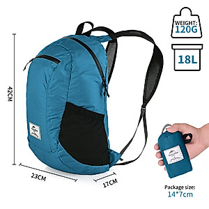 Naturehike 18L Rainproof Lightweight Packable Backpack Bicycle Travel Airplane