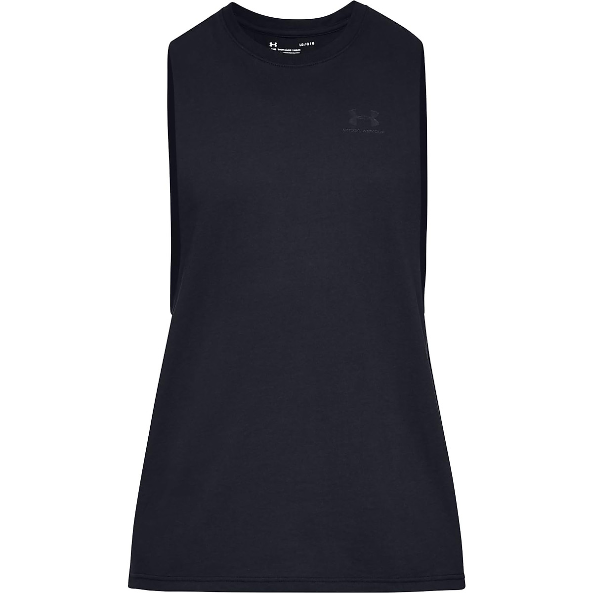 Under Armour UA Sportstyle Left Chest Cut-Off LG Black