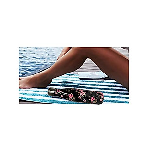 HOT-Chill Sports Water Bottle 16 oz Leak-Proof No Sweating BPA Free Reusable Vacuum Insulated Stainless Steel Water Bottles Double walled Coffee Thermos for women and Men Workout buddy.