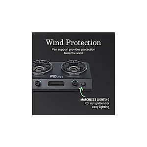 Coleman PEAK1 Camping Stove—2-Burner Camping Stove