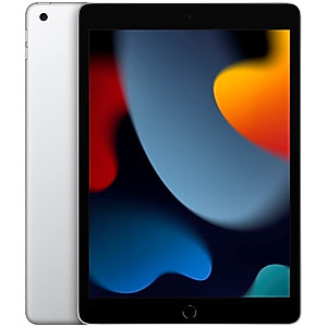 Apple 2021 iPad 9th Gen (10.2 inch, Wi-Fi + Cellular, 64GB) Silver (Renewed Premium)