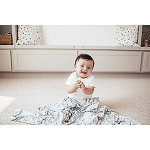 Copper Pearl Large Premium Knit Baby Swaddle Receiving Blanket Alta