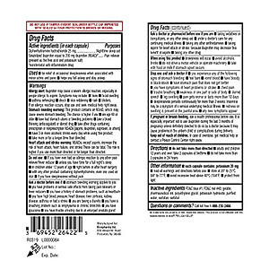 A+Health Ibuprofen PM Softgels, Pain Reliever/Nighttime Sleep Aid (NSAID), Made in USA, 120 Count