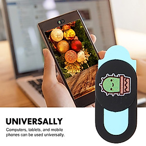 Hemobllo 3pcs Privacy Cover Webcam Protectors Laptop Covers Webcam Covers -Peeping Covers Covers Laptop Privacy Covers Tablet Covers