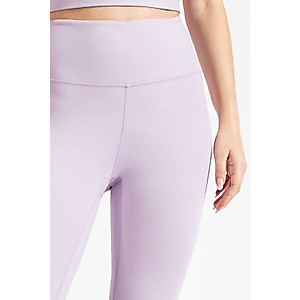 Hype Up Women's High Waisted Buttery Super Soft Capri Length Activewear Legging (S-3X) Lavender
