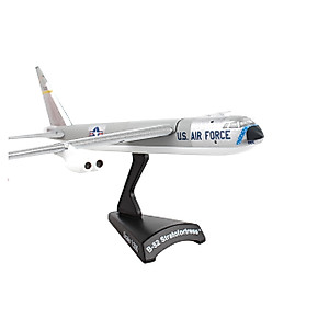 Daron Worldwide Trading Postage Stamp USAF B-52 Stratofortress 1/300 Silve Airplane Model